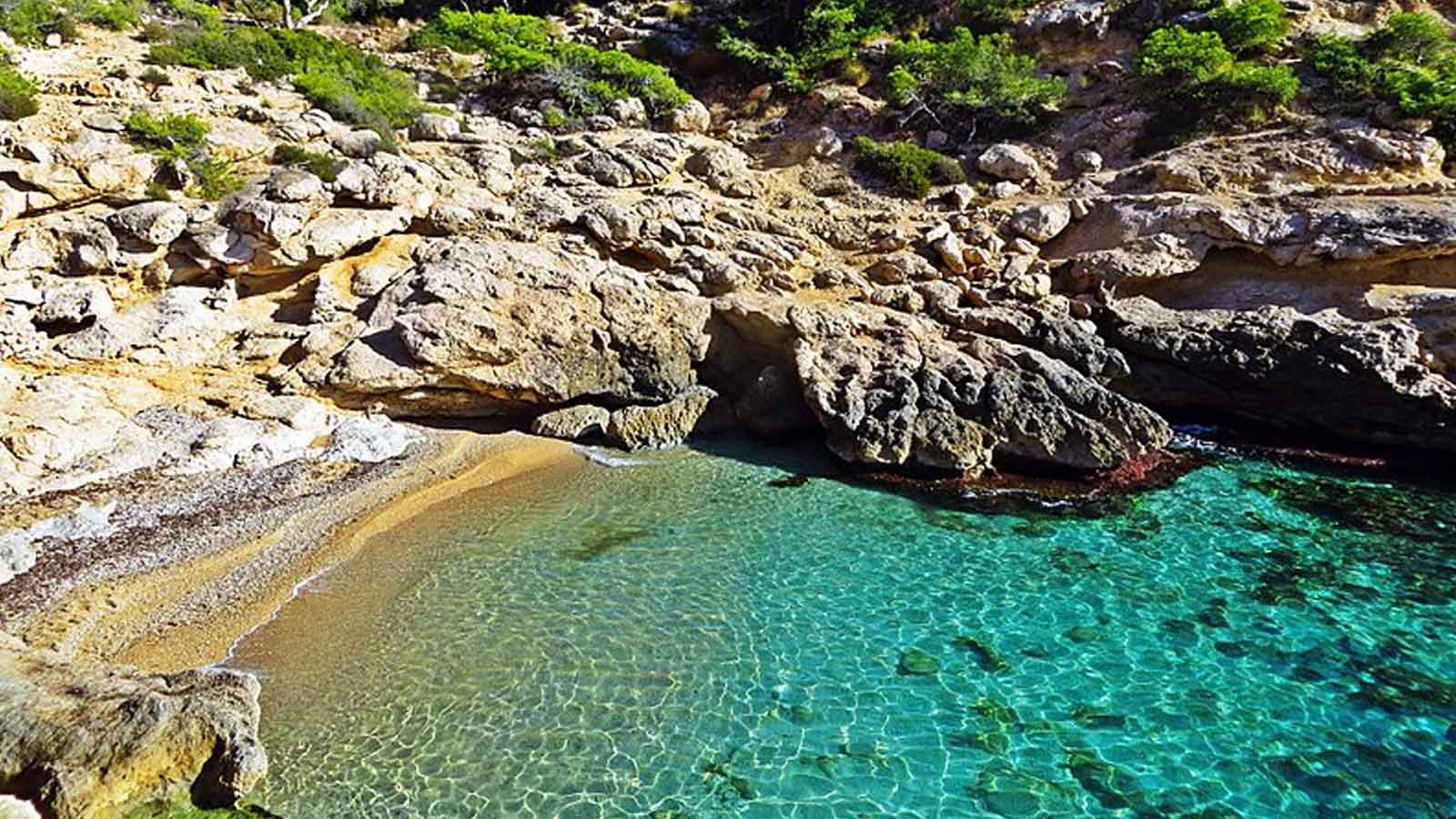 Racó Del Conill Villajoyosa, Idícila Cala De Agua Cristalina